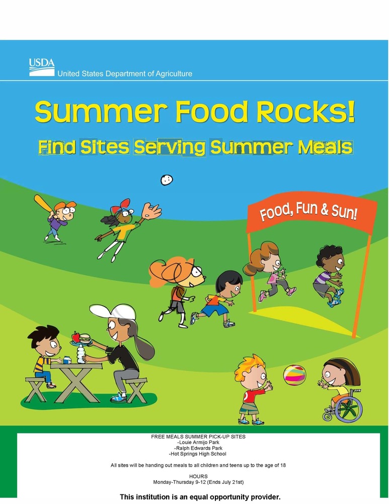 Summer Meal Program | Arrey Elementary School